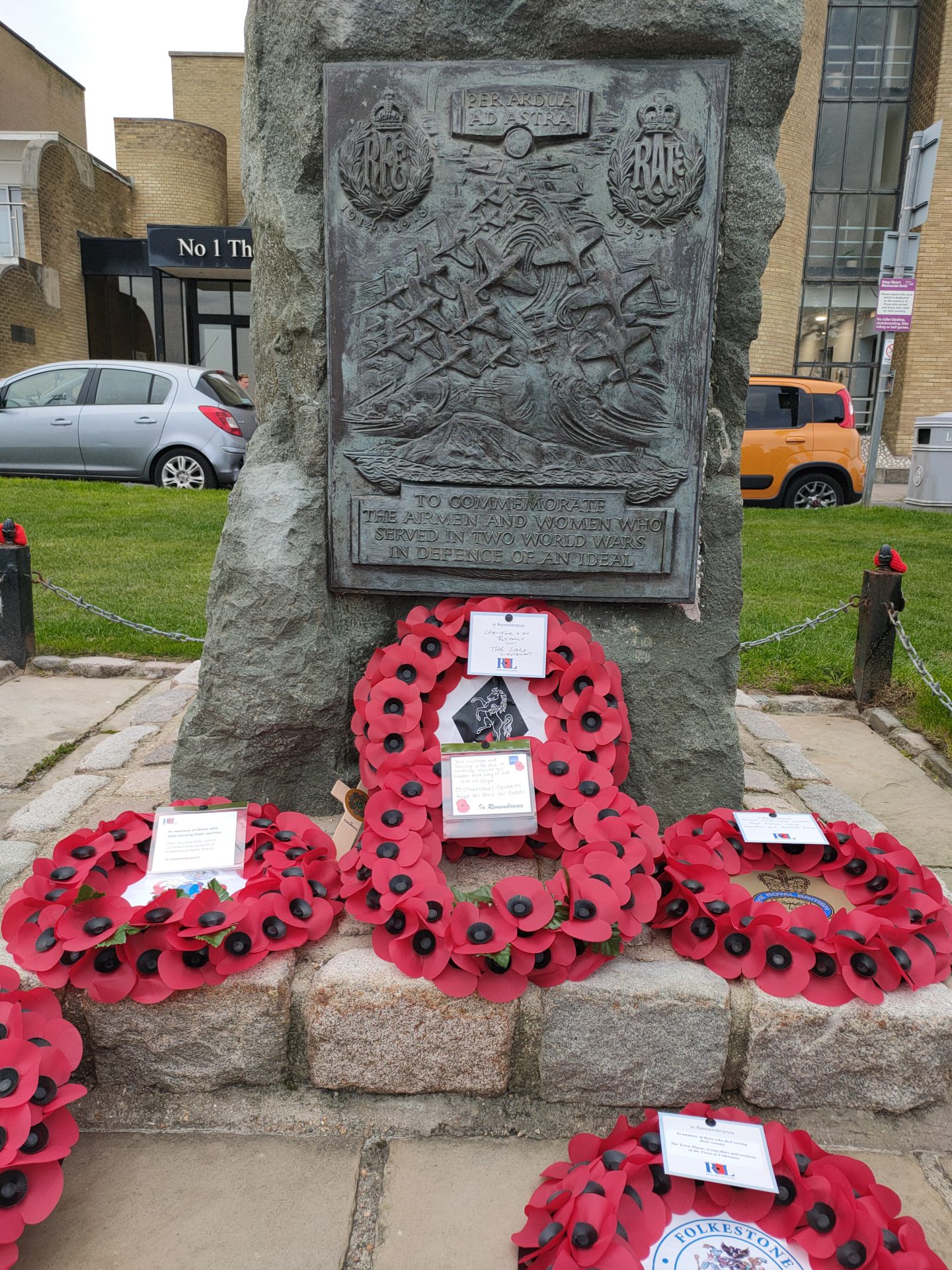Battle of Britain Wreath Laying - Folkestone Town Council