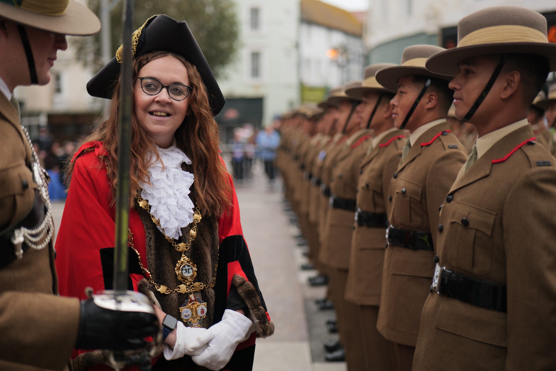 1RGR Freedom of the Town of Folkestone Parade - Folkestone Town Council